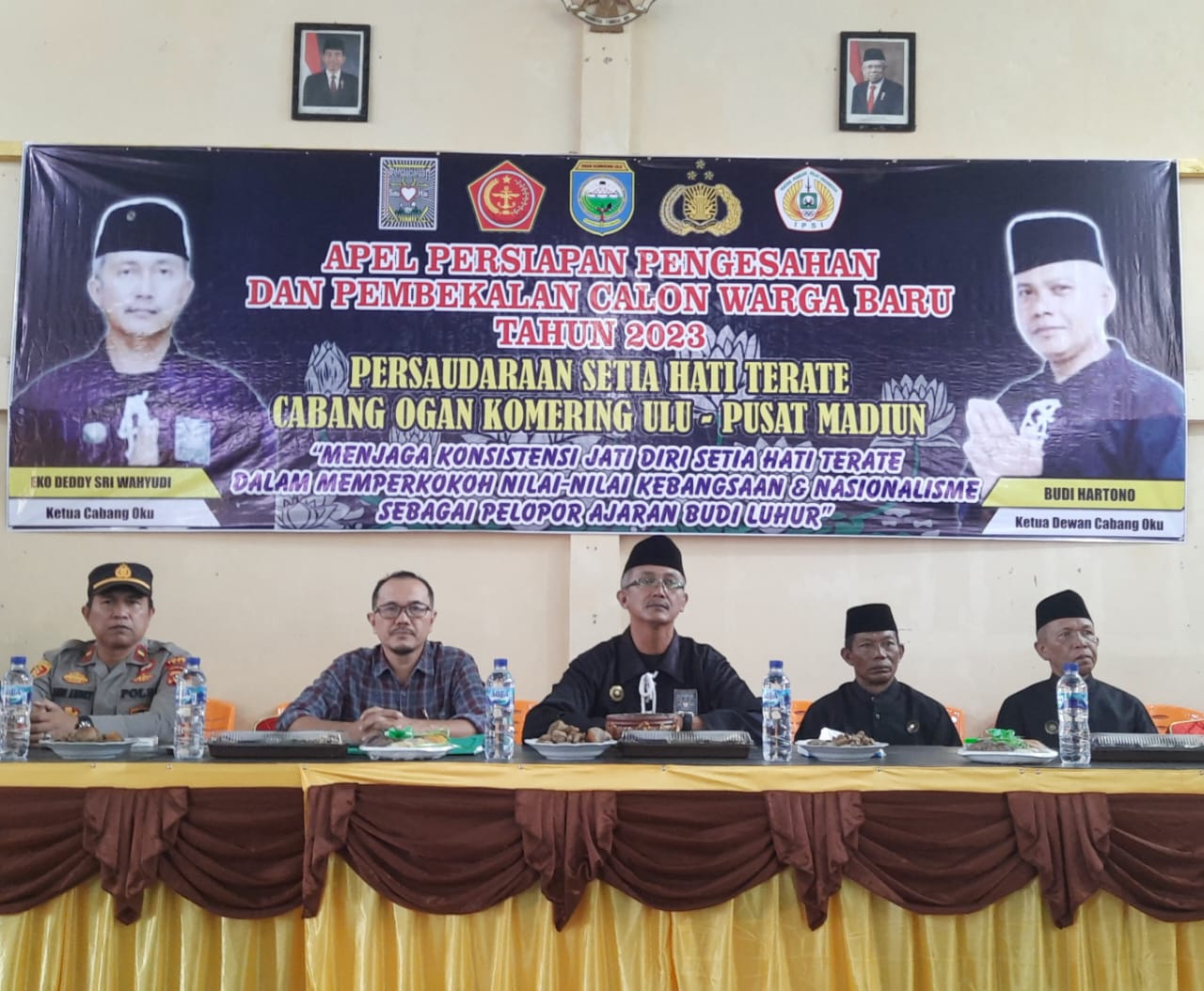 Apel Persiapan Pengesahan Dan Pembekalan warga Baru PSHT Tahun 2023 - Bara Nusantara